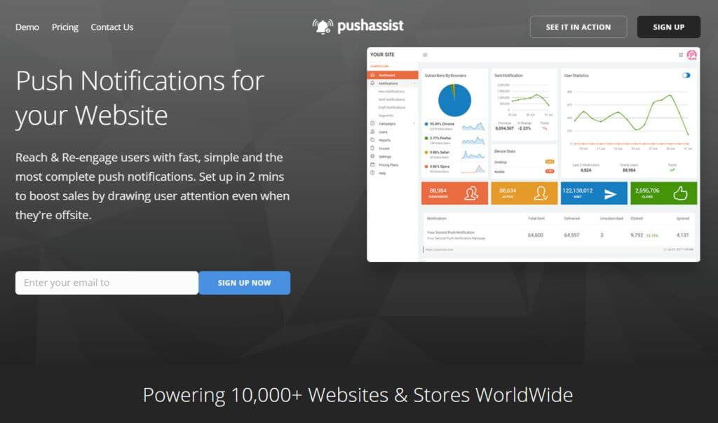 5 Best WordPress Push Notification Plugins - WittyChimp