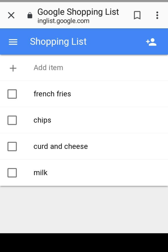 How to Create Shopping List with Google Assistant - WittyChimp