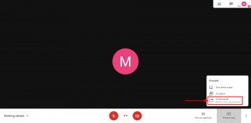 How To Enable Audio When Presenting In Google Meet - WittyChimp