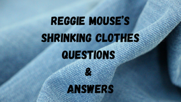 Reggie Mouse’s Shrinking Clothes Questions & Answers - WittyChimp