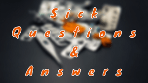 Sick Questions & Answers - WittyChimp