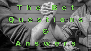 The Bet Questions & Answers - WittyChimp