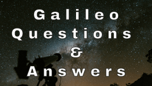 Galileo Questions & Answers - WittyChimp