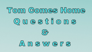 Tom Comes Home Questions & Answers - WittyChimp