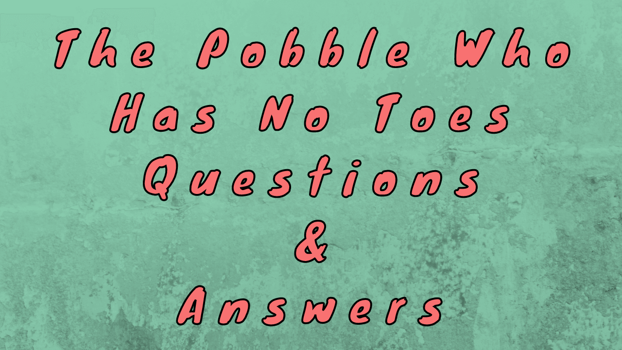 The Pobble Who Has No Toes Questions & Answers - WittyChimp
