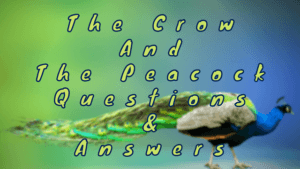 The Crow and The Peacock Questions & Answers - WittyChimp