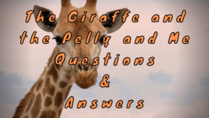 The Giraffe and the Pelly and Me Questions & Answers - WittyChimp
