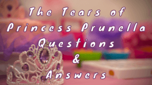 The Tears of Princess Prunella Questions & Answers - WittyChimp
